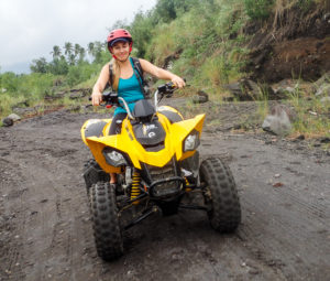 Mayon Volcano Tour: Riding an ATV Through Lava Terrain